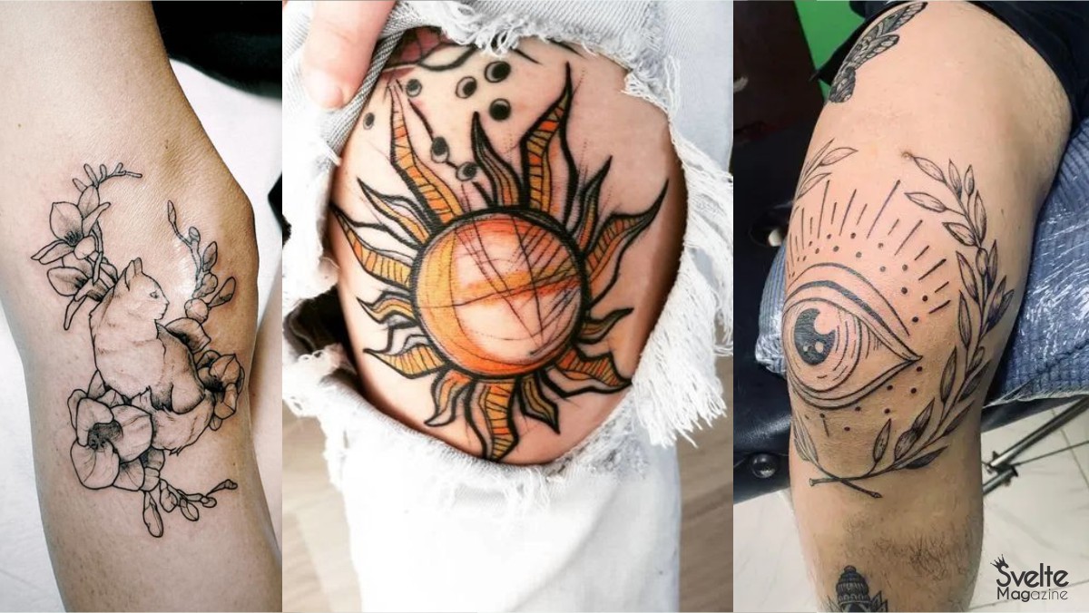 Knee Cap Tattoo: 36 Gorgeous Ideas to Rock This Season