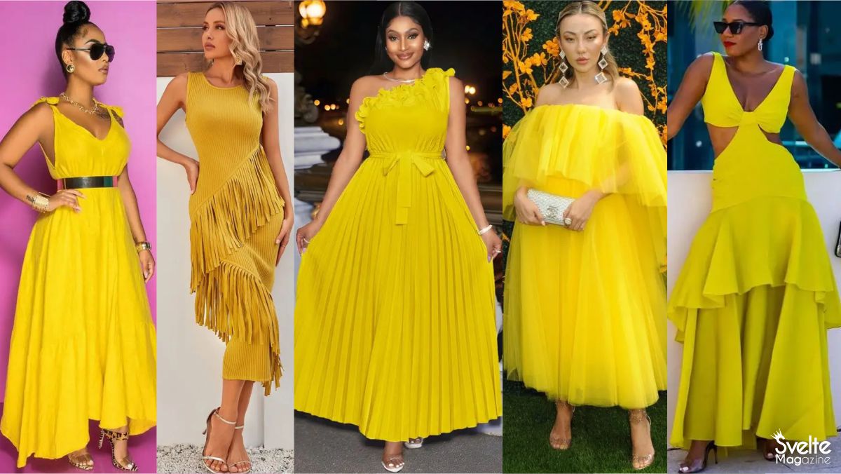 How to Style a Yellow Dress with Class – Svelte Magazine
